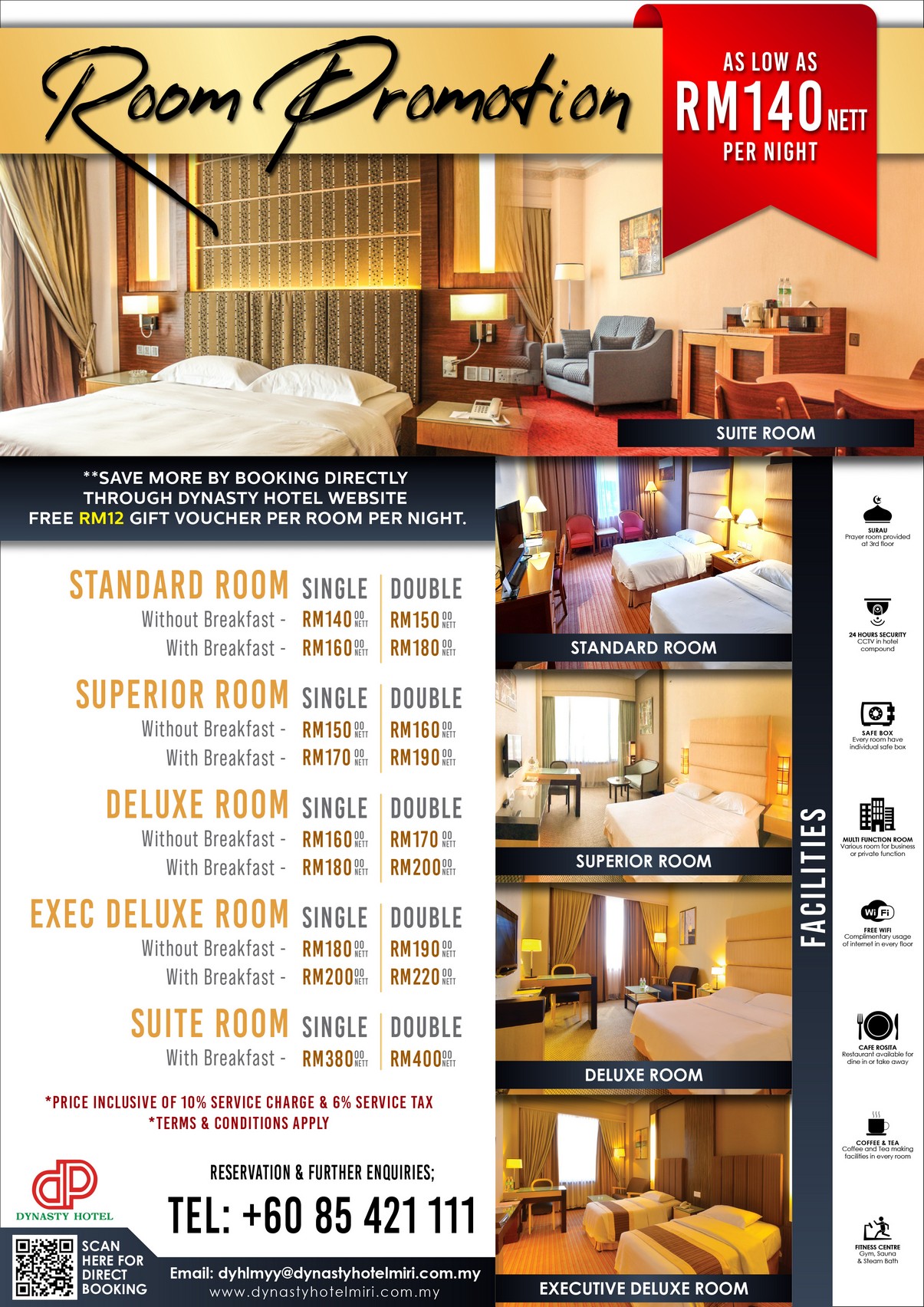 Room Promotion | Dynasty Hotel